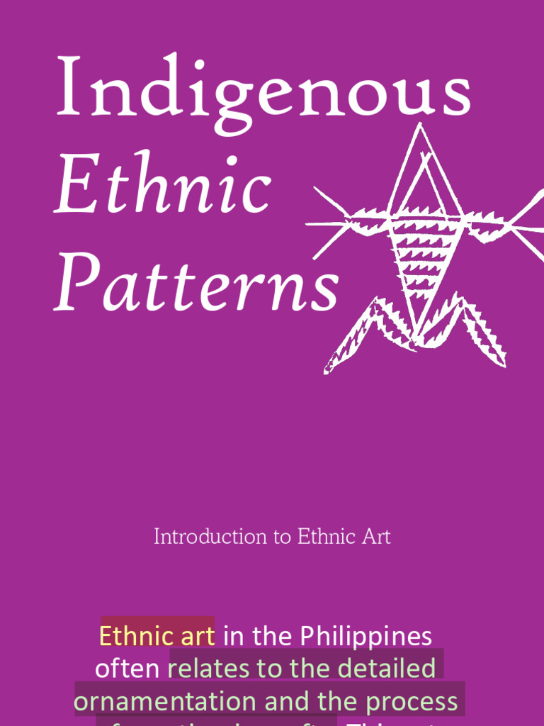 MIDTERM - SOCSCI Philippine Ethnic Pattern-1 | PDF | Weaving | Loom
