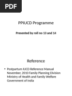 Ppiucd | PDF | Childbirth | Postpartum Period