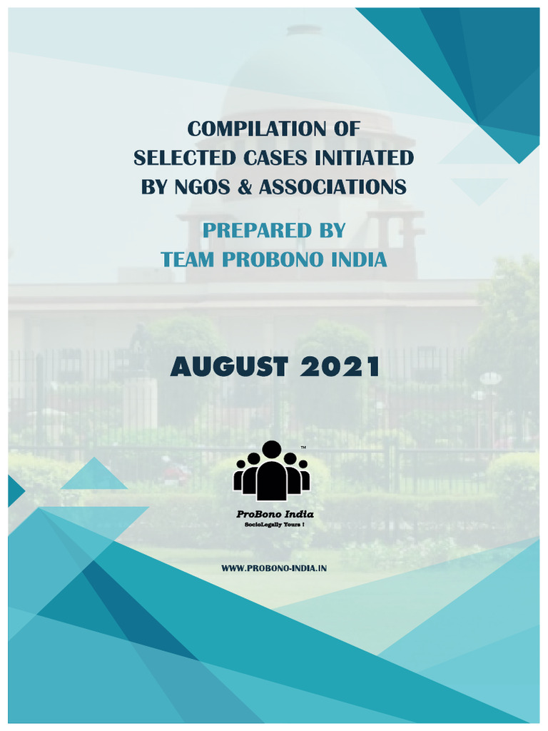 813 - 7th Case Compilation NGO | PDF | Justice | Crime & Violence