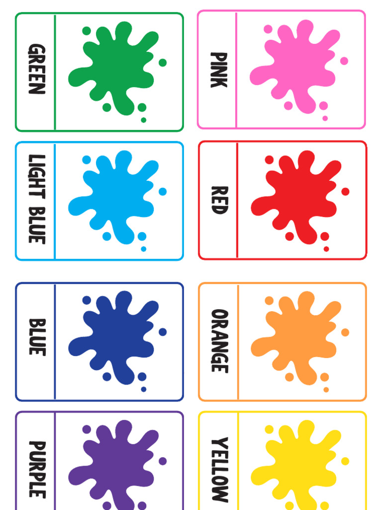 Animal Vocabulary Flashcards in Colorful Illustrative Style - 20250314 ...