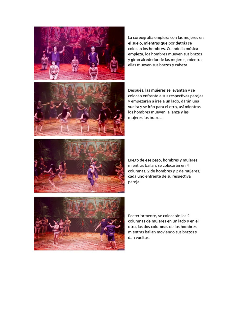 coreografía | PDF