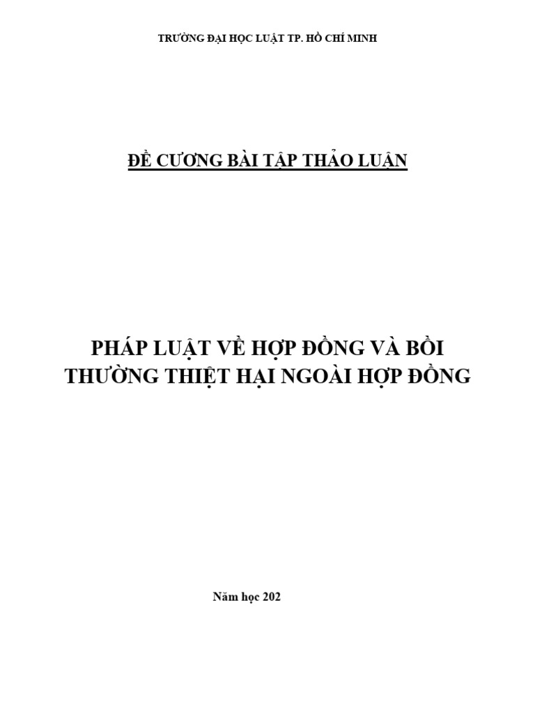 Final 2024-2025 - de Cuong Bai Tap Thao Luan - Final | PDF