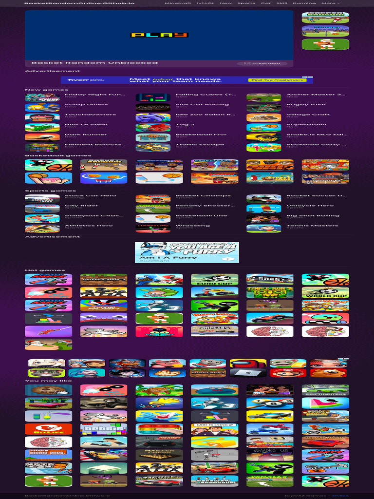 Basket Random Unblocked Game Guide | PDF | Sports