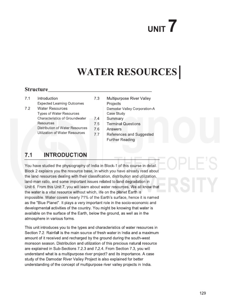 Water Resources | PDF