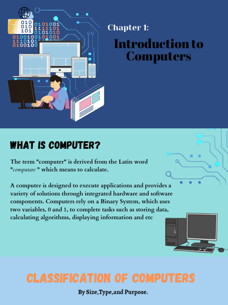 Chapter 1 Introduction To Computers | PDF | Personal Digital Assistant | Personal Computers