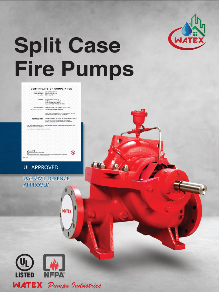Watex Fire Pump - SC-last | PDF