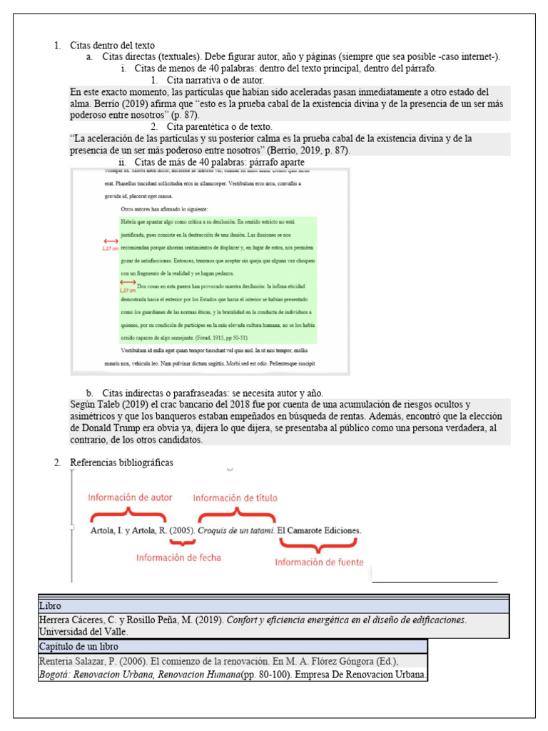 Reglas APA 2025 | PDF