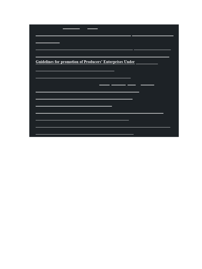 List of Documents Related To FPOs | PDF