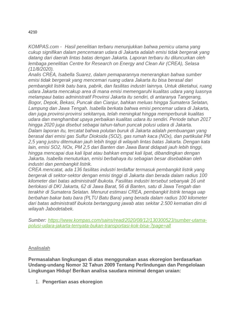 Hkum4210 Tgas 1 | PDF