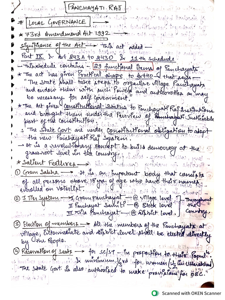 prelims extended notes | PDF