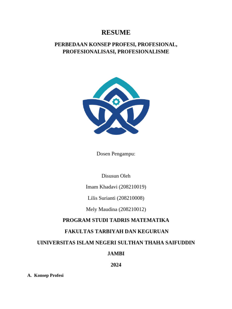 Kel 2 - Profesi Keguruan | PDF