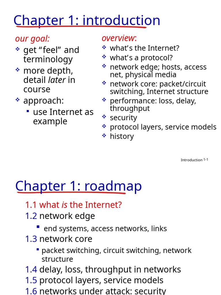Introduction - Computer Networks and The Internet | PDF | Computer ...