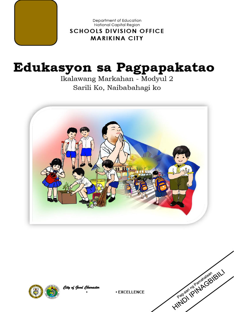 Revalidated - EsP2-Q2-MOD2 - Sarili Ko, Naibabahagi Ko - Final | PDF
