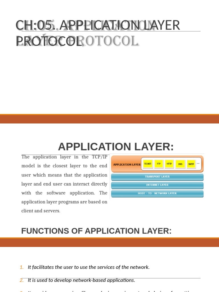 UNIT - V Application Layer EDITED | PDF | Domain Name System | File Transfer Protocol