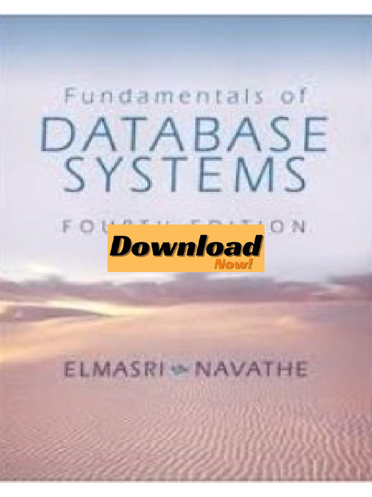 Testbank and Solutions For Fundamentals of Database Systems 4th Edition ...