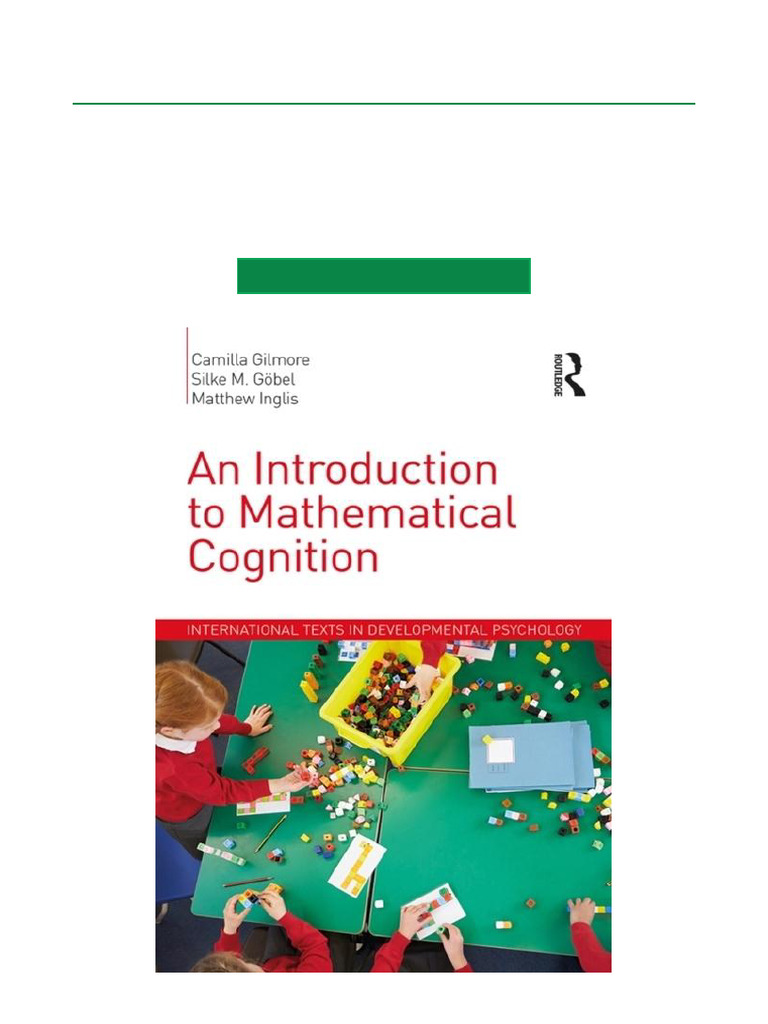 An Introduction To Mathematical Cognition - 1st Edition Optimized PDF ...