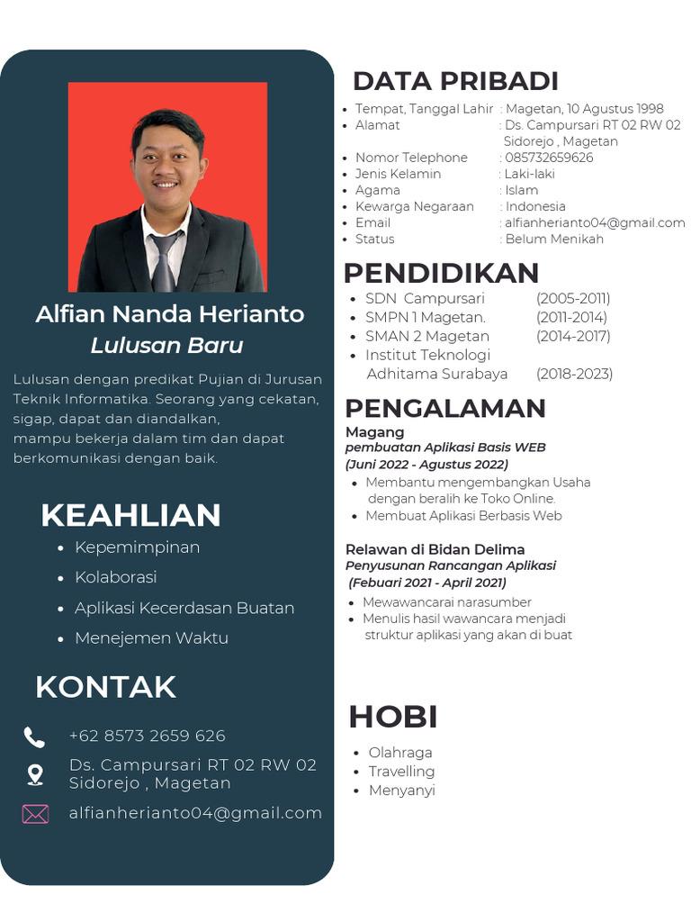 Profil Lulusan Baru Teknik Informatika | PDF
