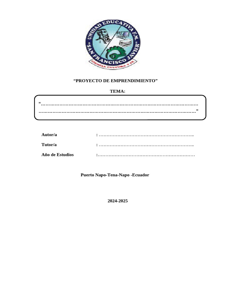 ESQUEMA PROYECTO 1 3RO A B C 2024 2025 | PDF