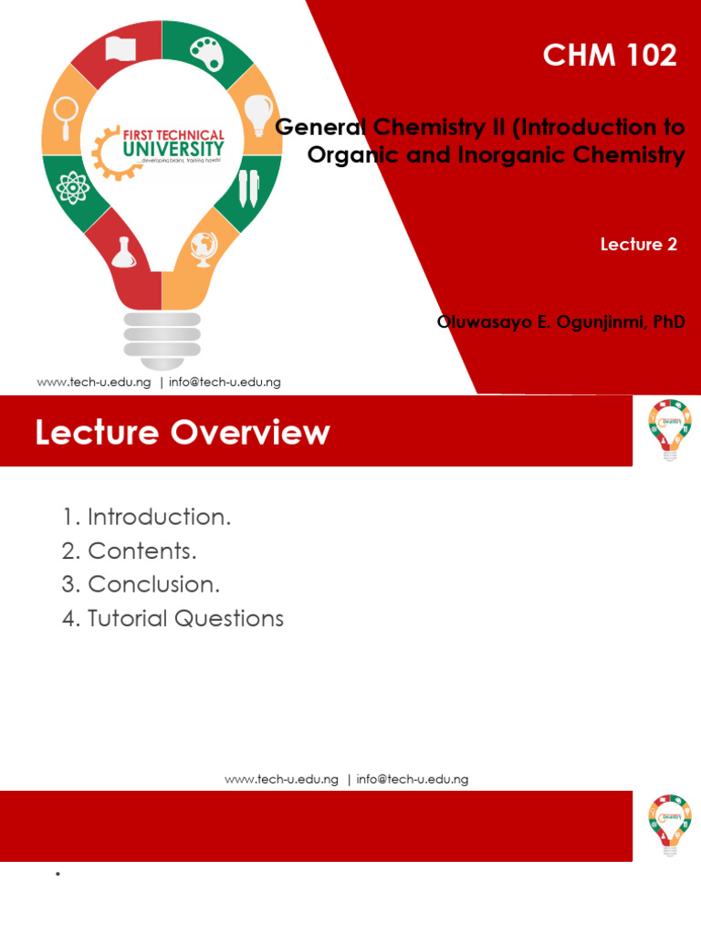 R-CHM 102 2025 Lecture 2 - 075357 | PDF | Chromatography | Thin Layer ...