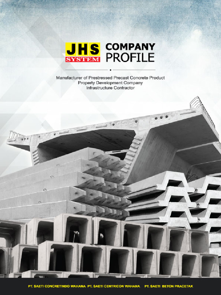 JHS Company Profile - Print Version | PDF | Civil Engineering | Building Materials
