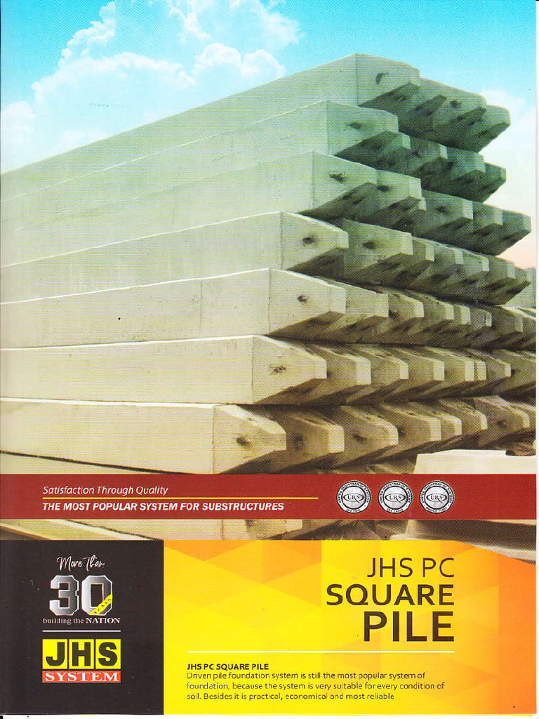 Brosur PC Square Pile | PDF
