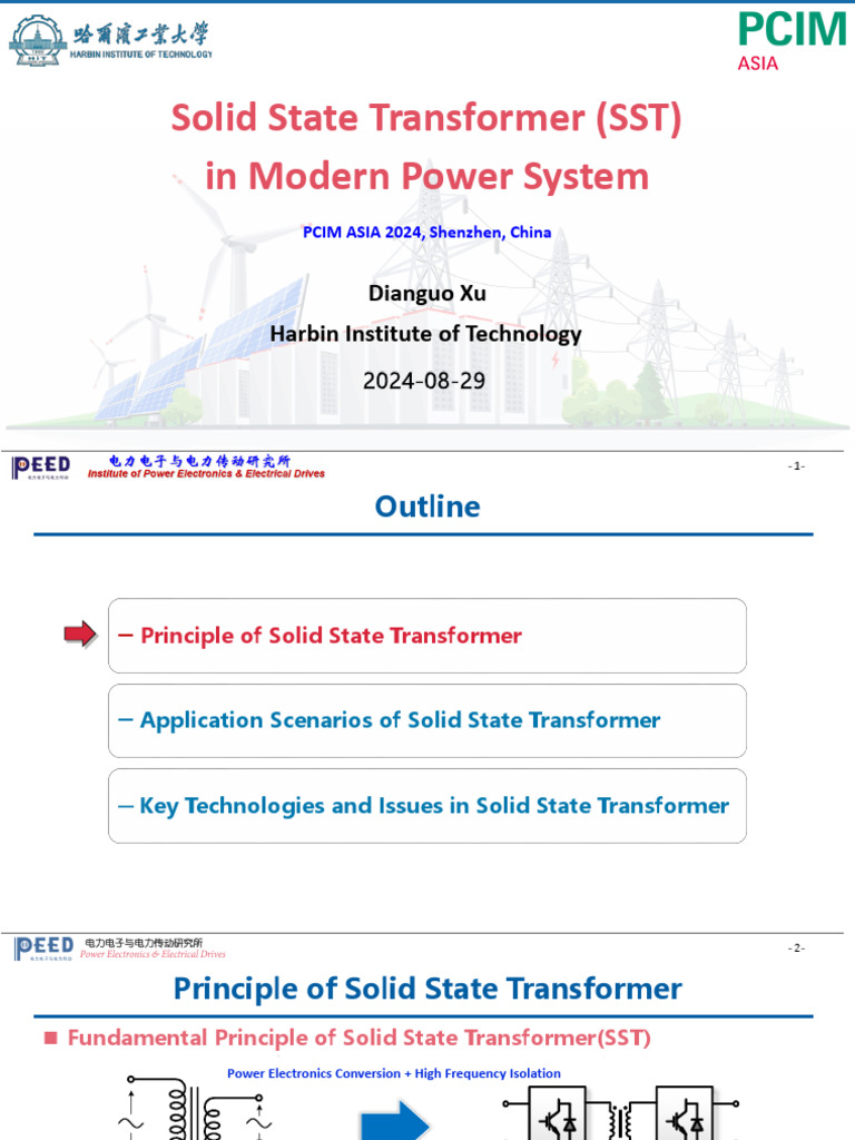 DianguoXu SST Solid State Transformers | PDF | Transformer | Alternating Current