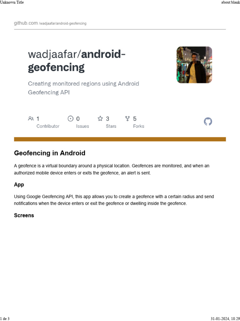 Geocercas en Android | PDF
