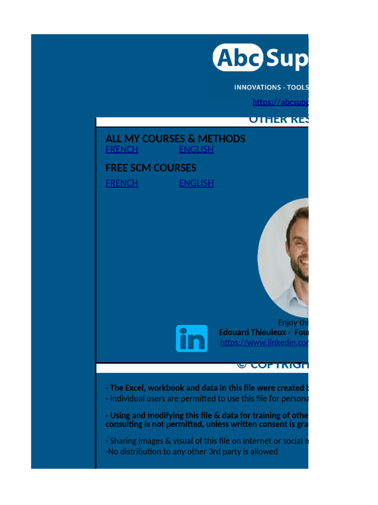 Classification ABC XYZ Abcsupplychain | PDF | Computing