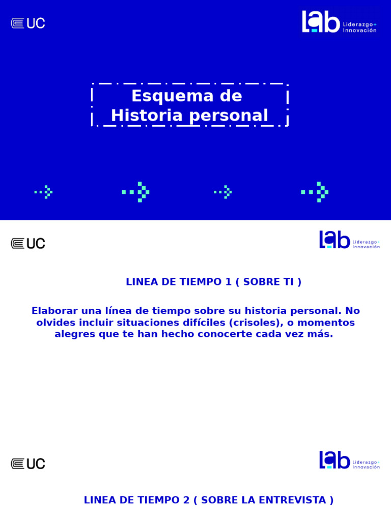 Esquema Historia Personal - Entregable 2 | PDF