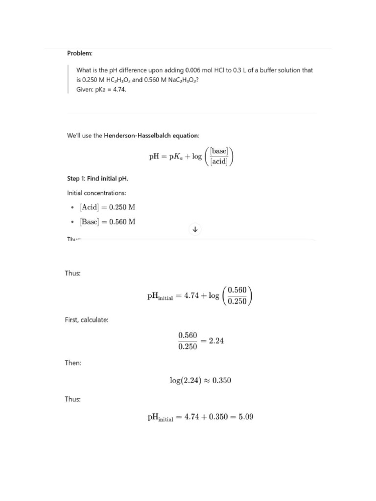 ANACHEM PROB. SOLVING | PDF