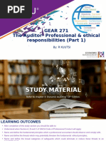 ICAEW Code of Ethics Parts 1 To 3 Overview | PDF