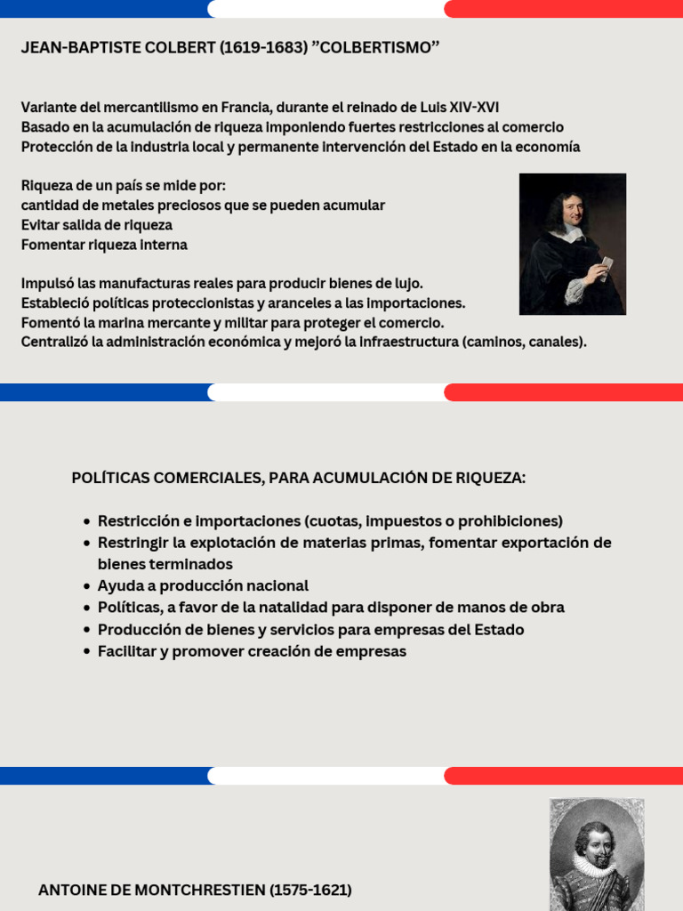 Jean-Baptiste Colbert (1619-1683) ''Colbertismo'' | PDF | Riqueza ...
