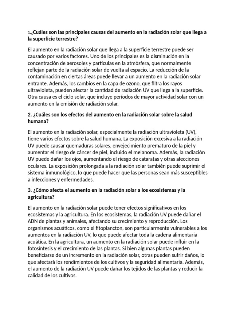 Preguntas Sobre La Problematica | PDF