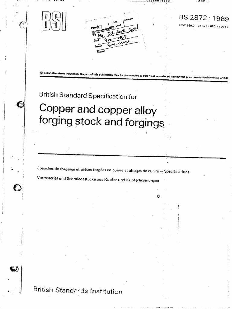 BS 2872 | PDF