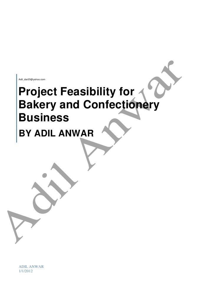Bakery & Confectionery Feasibility | PDF | Flour | Breads