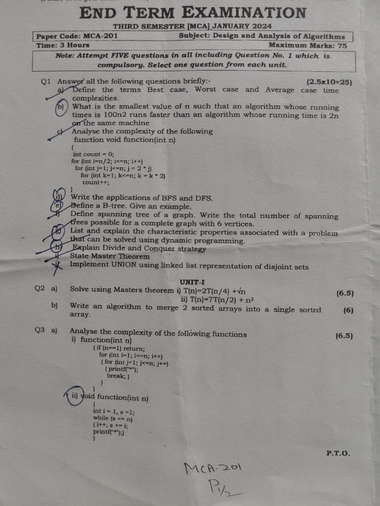 External Papers (2022 - 2024 Batch) | PDF | Algorithms And Data ...