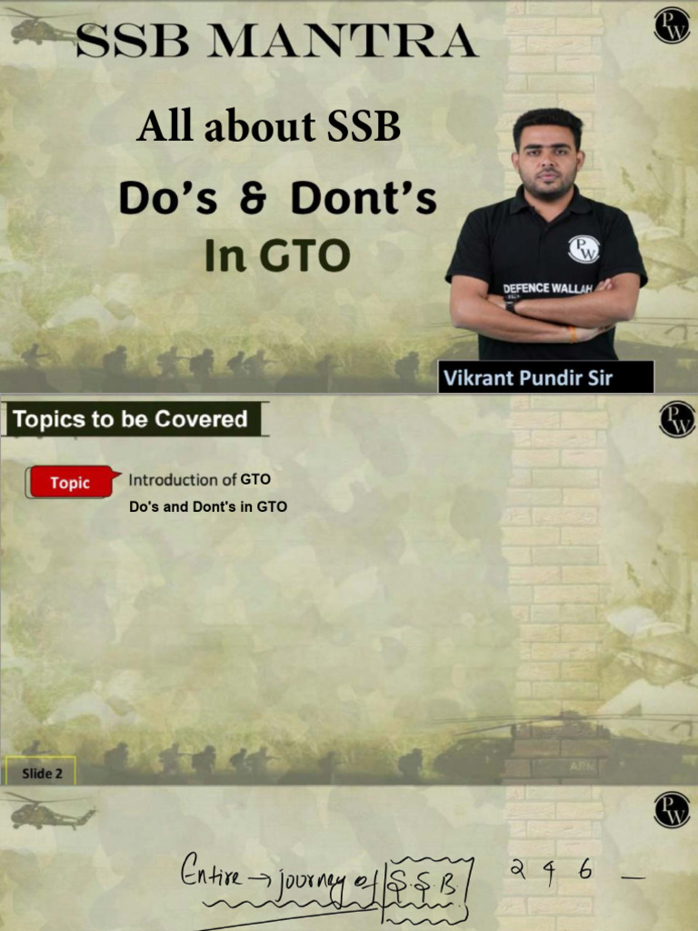 All About SSB - Class Notes | PDF