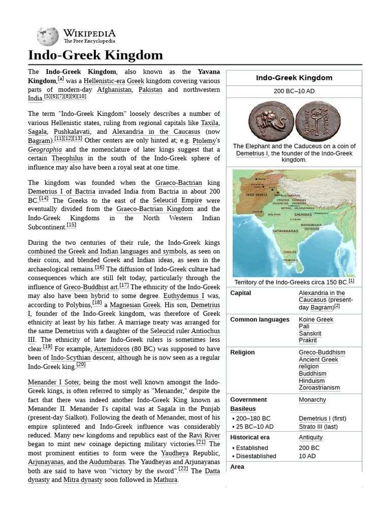 Indo-Greek_Kingdom | PDF | Ashoka