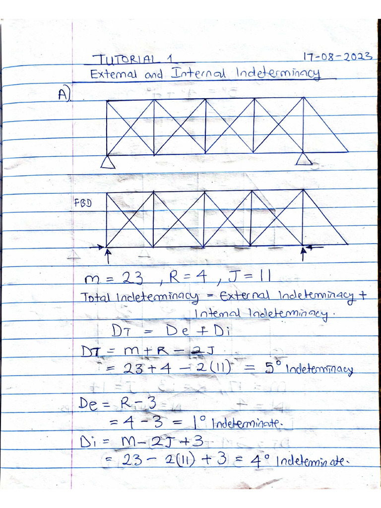 Structural Analysis III Assignments. | PDF