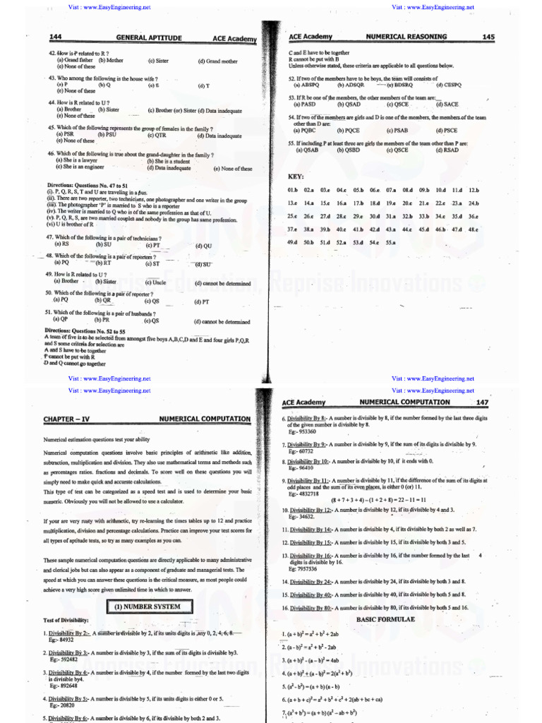 Aptitude Problems | PDF