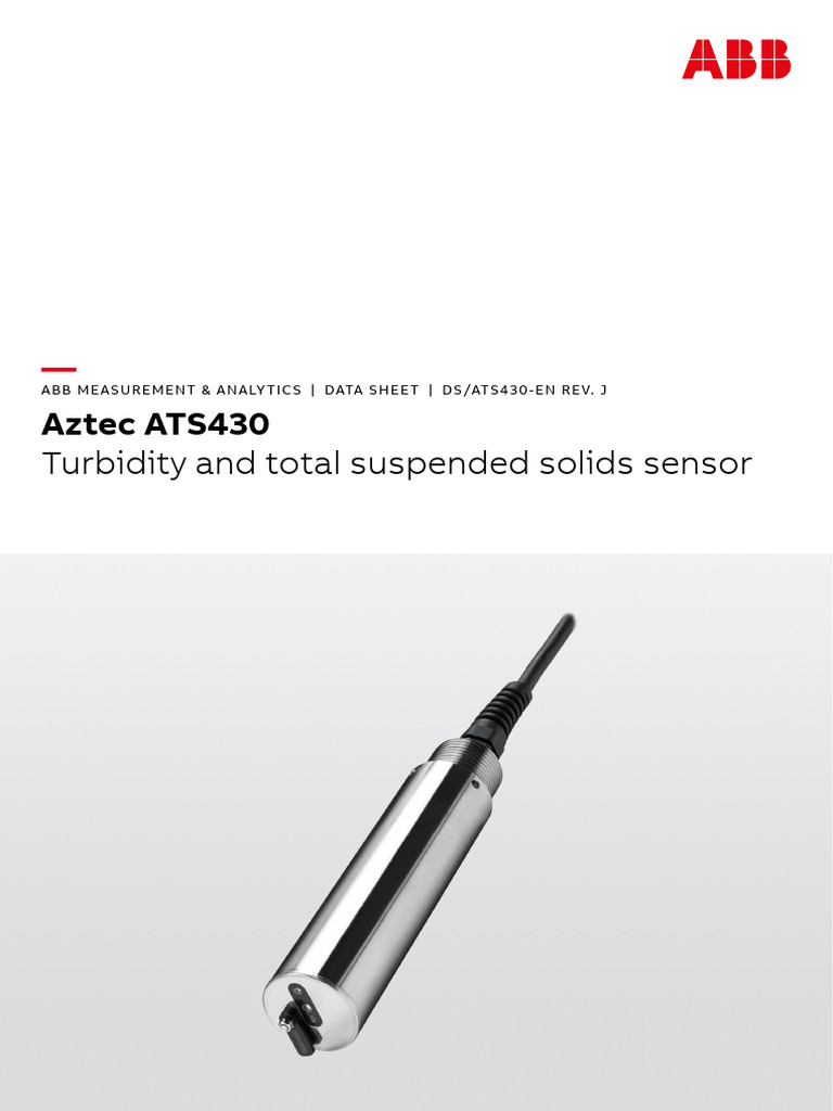 Turbidity and TSS Sensor | PDF