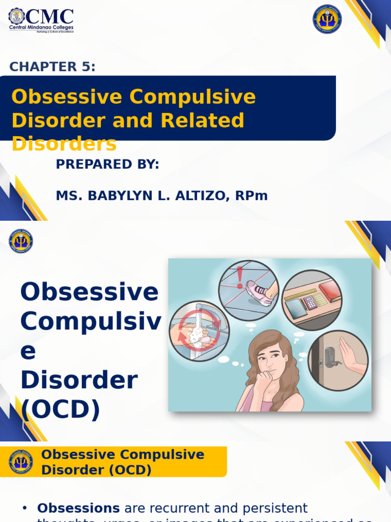Lesson 6 Obsessive-Compulsive Disorder | PDF