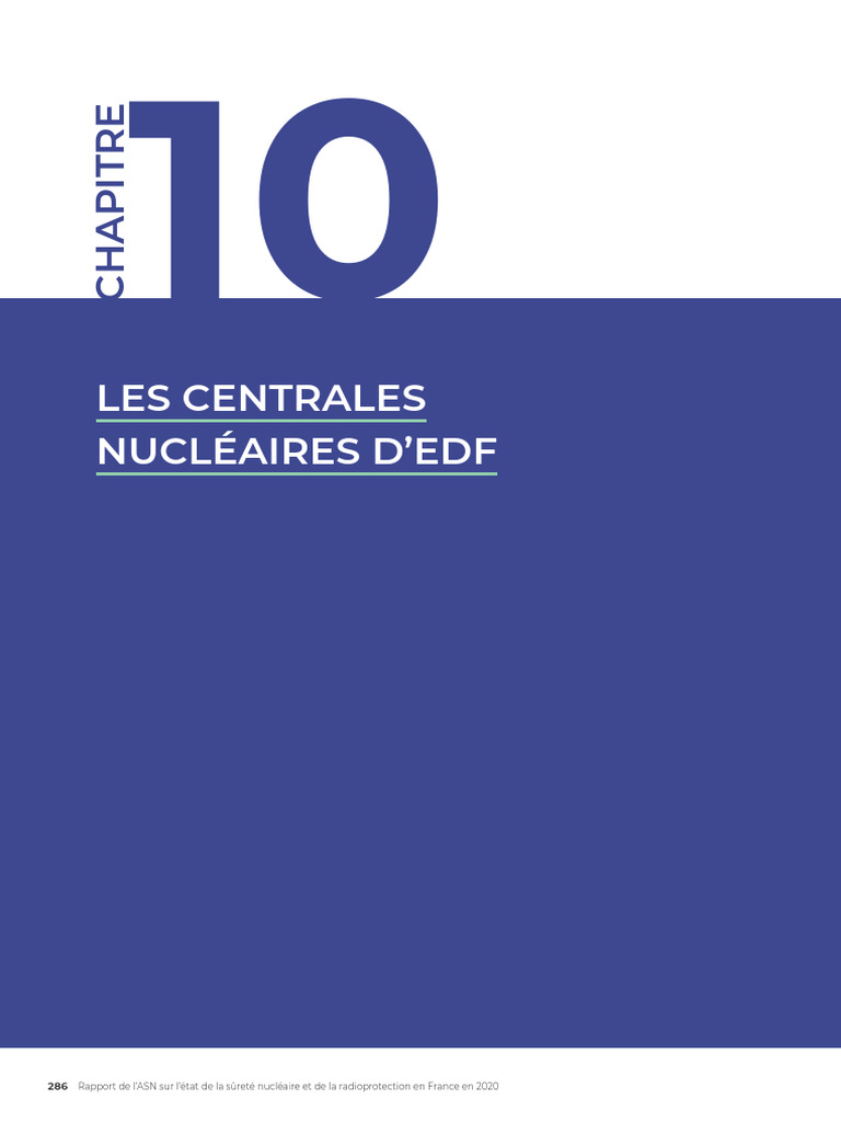 Chapitre 10 - Les Centrales Nucléaires d'EDF | PDF | Réacteur à eau ...