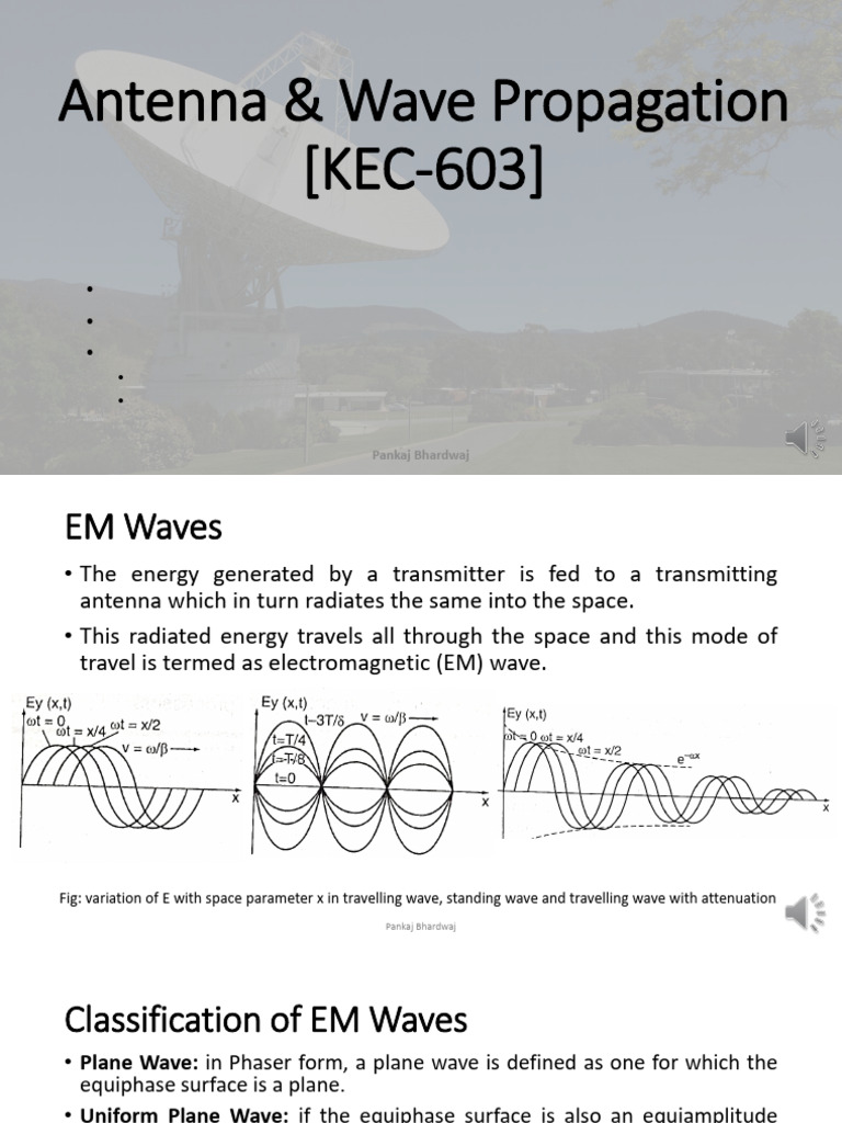 Ground Wave Propagation Overview | PDF | Waves | Antenna (Radio)