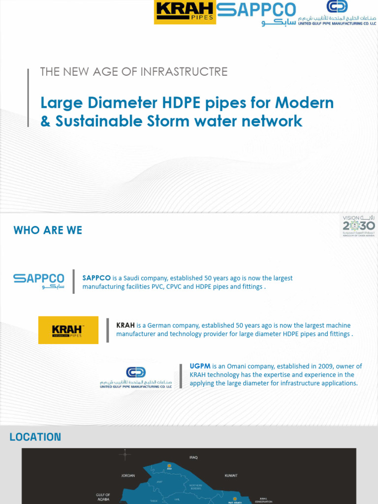 SAPPCO - UGPM & KRAH - Compressed | PDF | Pipe (Fluid Conveyance) | Sanitary Sewer