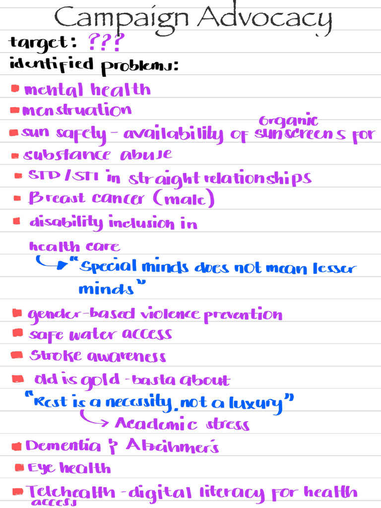 Campaign Advocacy | PDF