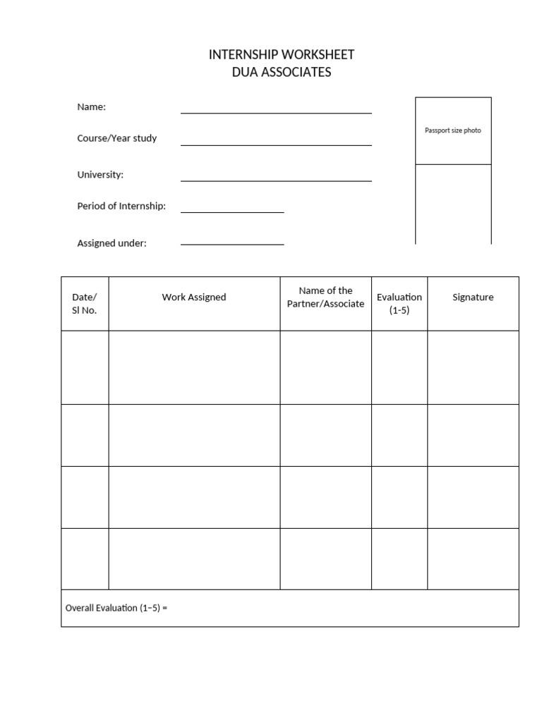 Worksheet Format (1) | PDF