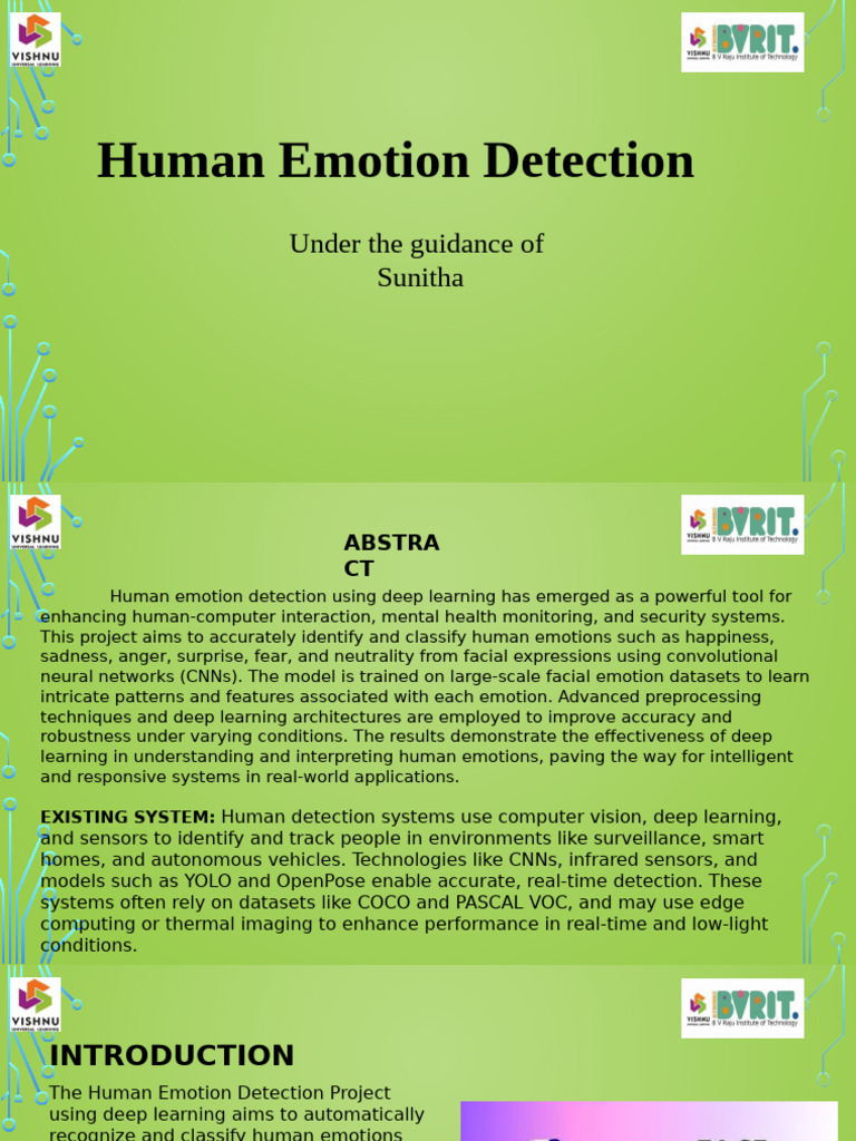 Human Emotion Detection | PDF | Deep Learning | Emotions