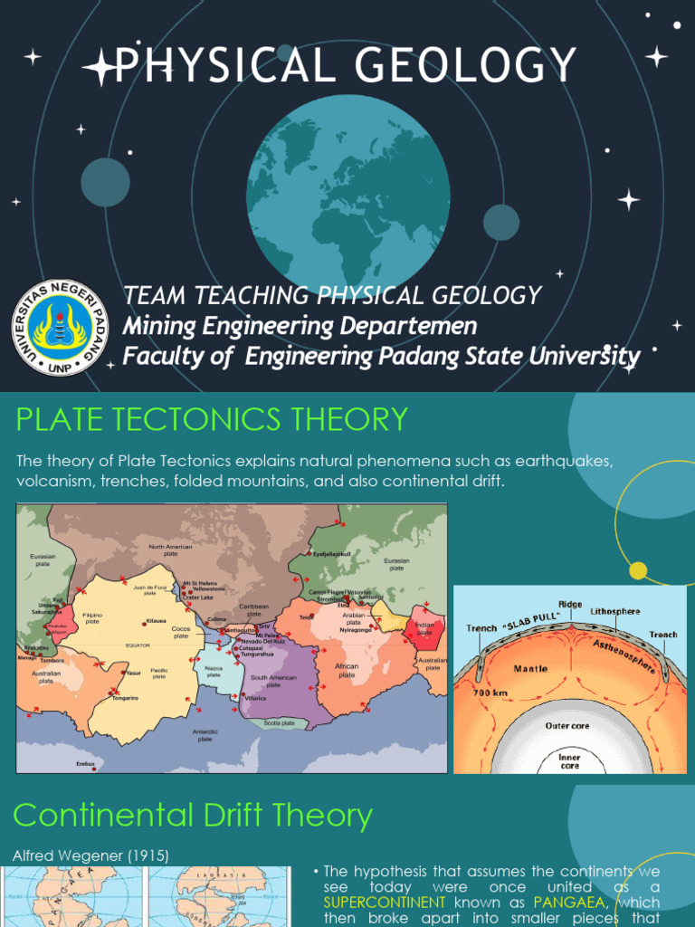 Physical Geology - 02 Tectonic Plate Theory | PDF | Plate Tectonics ...