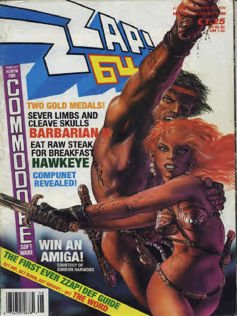 ZZap 64 Issue 040 1988 Aug Text | PDF